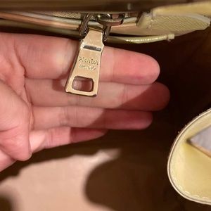 Prada | Bags | Rare Prada Saffiano Leather Lux Pyramid Bag | Poshmark